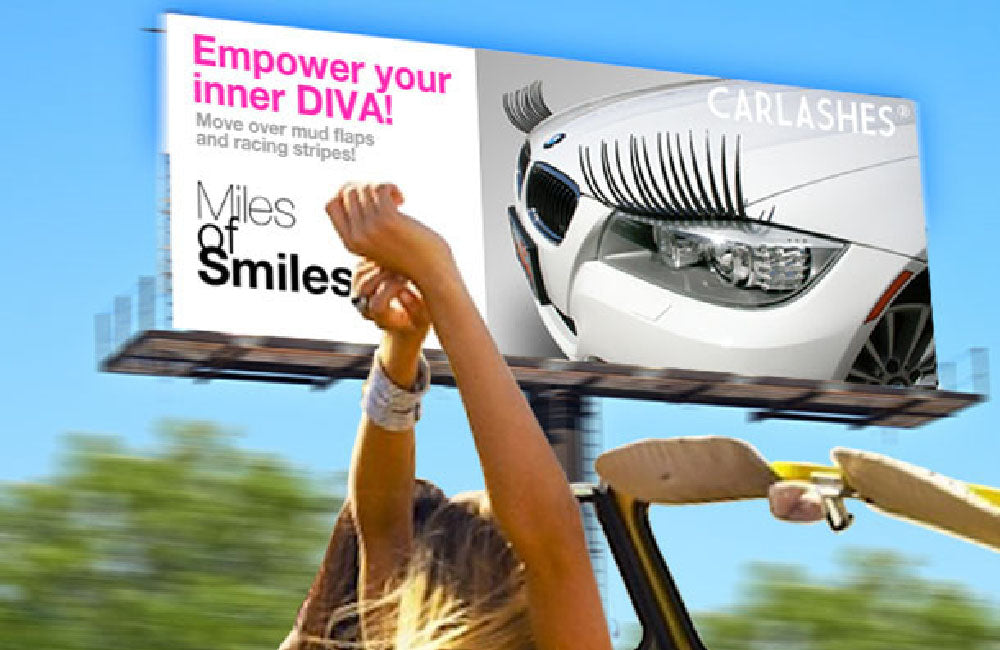 CarLashes headlight eyelashes for your car