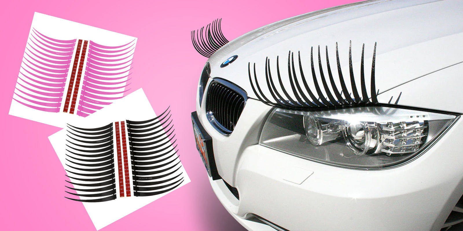 CarLashes headlight eyelashes for your car